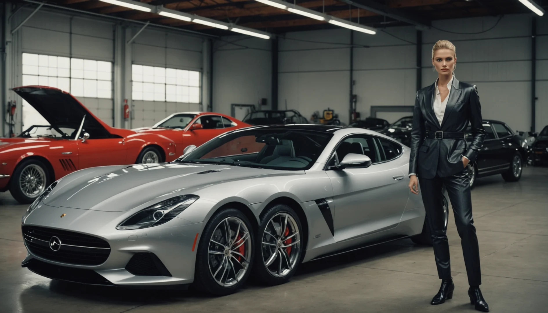 Mode et auto: Fusion dans Garage Magazine